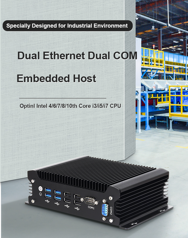 Intel-core Dual Ethernet Dual Com Industrial Mini Pc คุณภาพสูง Intel ...