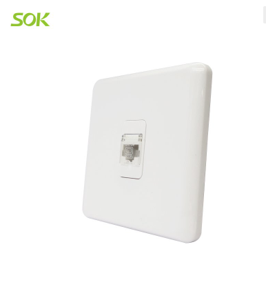 1gang Rj45 Lan Outlet With Door Wall Sockets, High Quality 1gang Rj45 ...