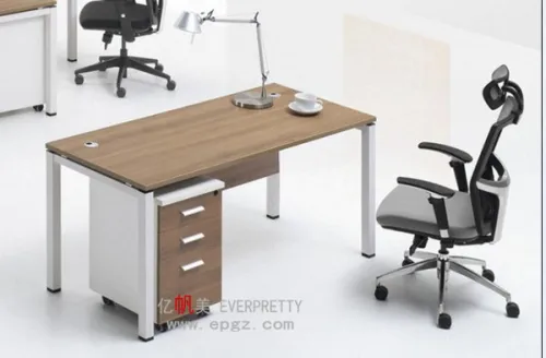 Wooden Office Computer Table,2 Drawers Office Desk,combined Desk And ...