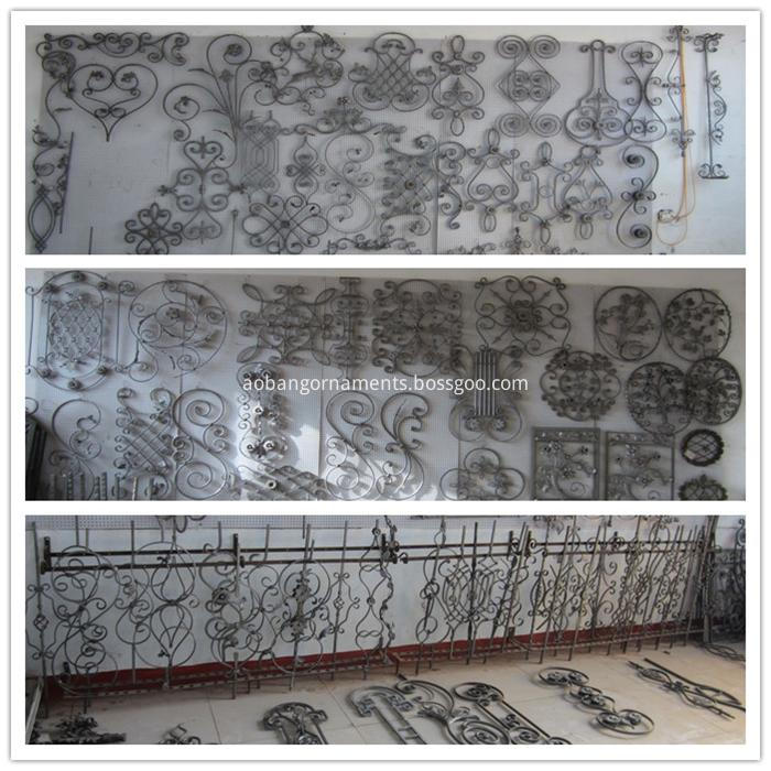 Decorative Wrought Iron Cast Steel Leaves, High Quality Decorative ...
