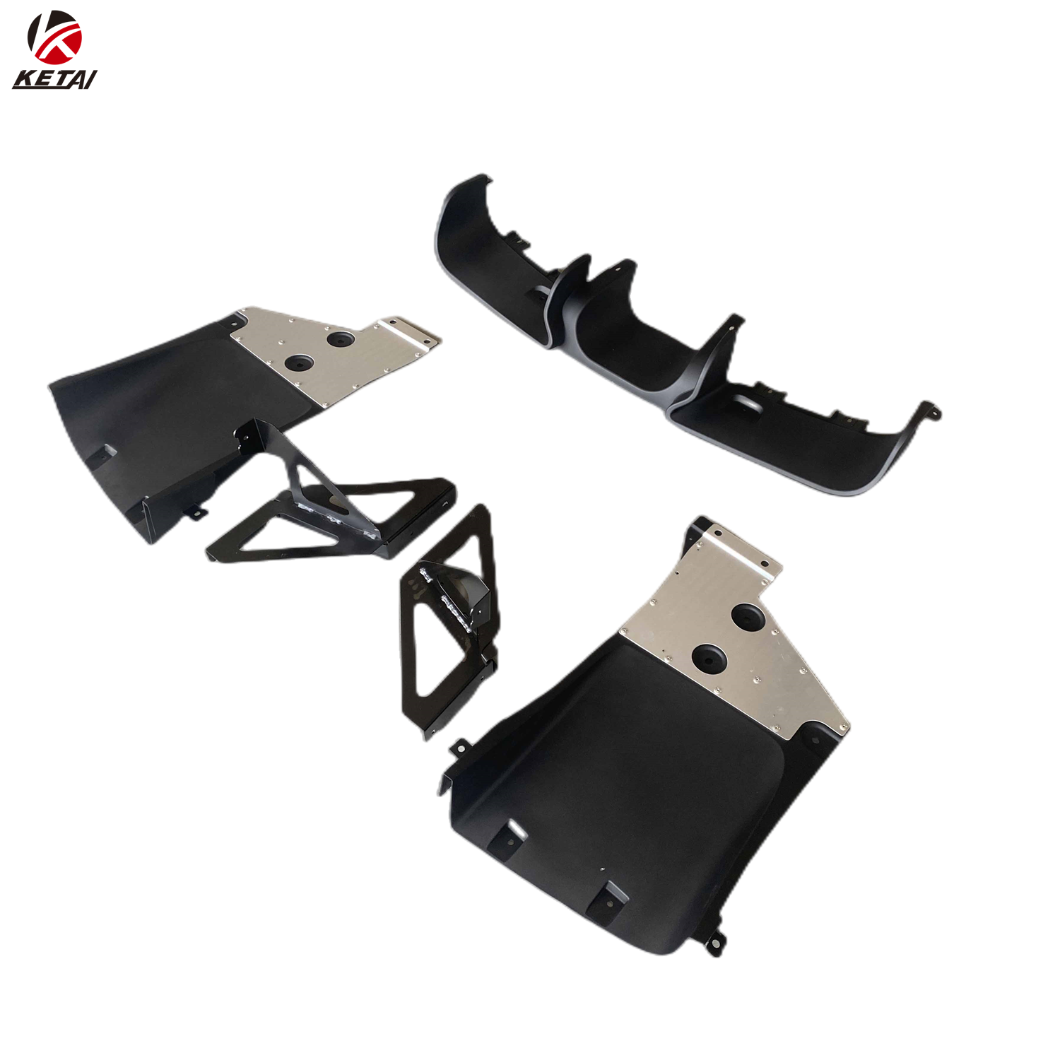 Gp Style Body Kit Rear Diffuser Lip Car Bumper For Jcw Rear Bumper R56 ...