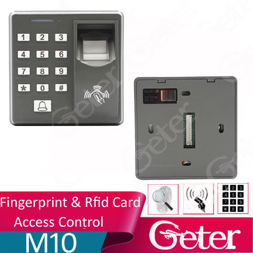Biometric Fingerprint Access Control For 500 Card Users, High Quality Biometric Fingerprint ...