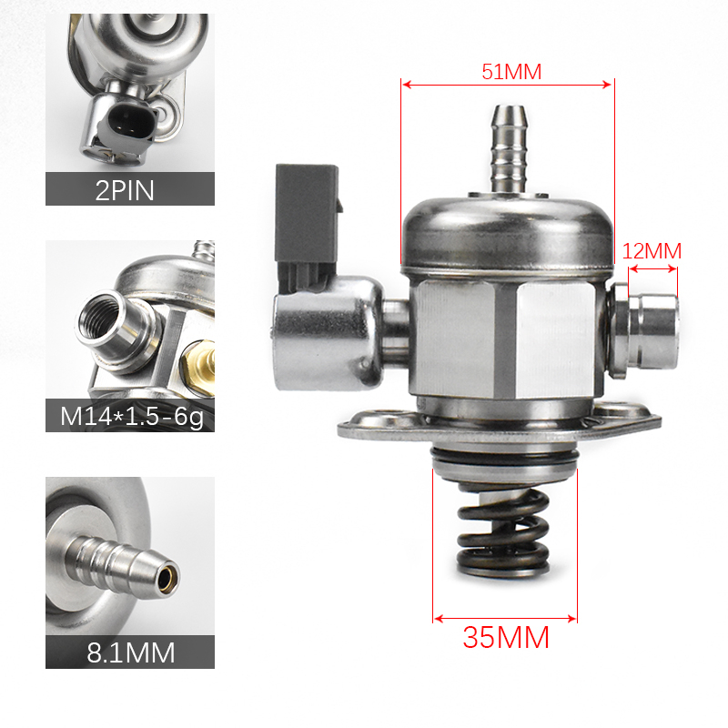 1.8t High Pressure Fuel Pump 0261520242, High Quality 1.8t High ...