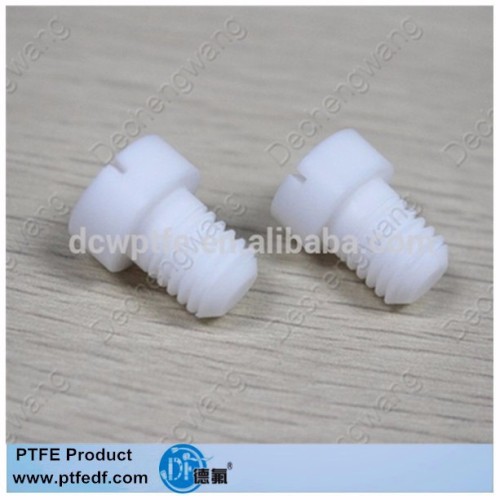 Custom-made Virgin Ptfe Teflon Screws, High Quality Custom-made Virgin ...