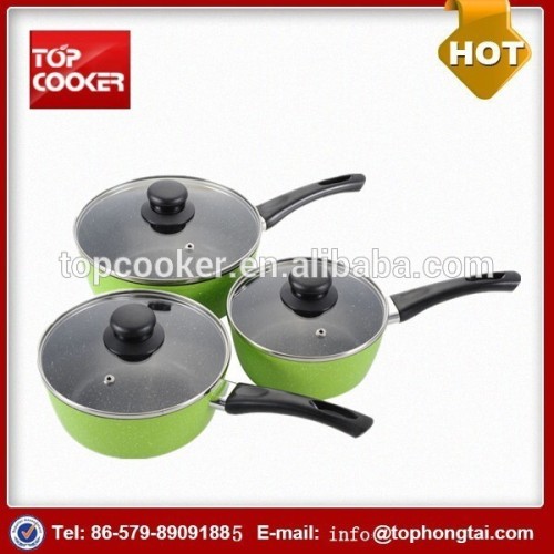 Aluminum Forged Stone Coating Induction Milk Pot, High Quality Aluminum ...