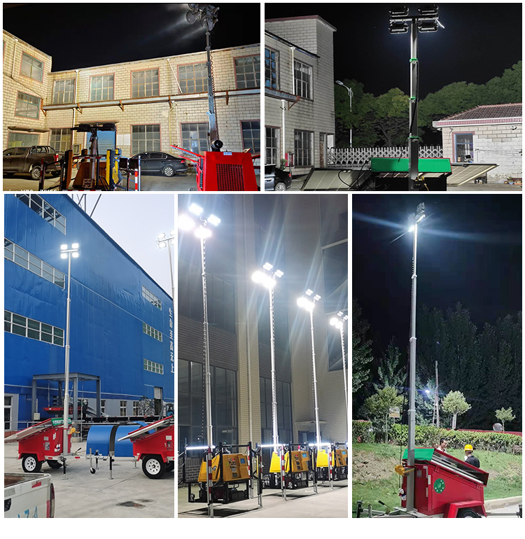 Mobile Solar Illumination Solutions: Portable Light Towers, Trailers ...