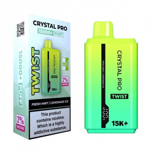 Crystal Pro Twist 15000+ 퍼프 일회용 Vape 장치, Bossgoo.com의 고품질 Crystal Pro Twist 15000+ 퍼프 일회용 Vape 장치