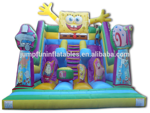 Cheap Spongebob Inflatable Slide Dry Sliding, High Quality Cheap ...