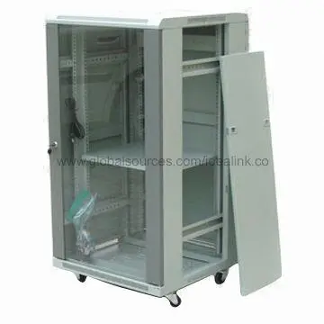 Server Rack With 1.5mm Front/bottom Beam, Cold-rolled Steel Network Cabinet, High Quality Server ...