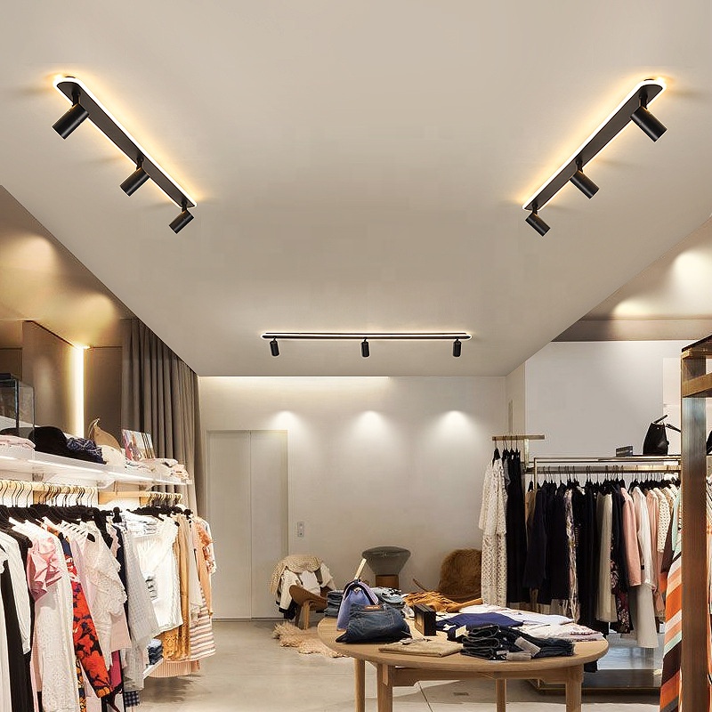 Surface Mounted Led Track Lighting Without Main Light For Home And Shop ...
