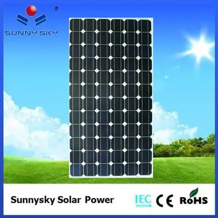 160w Mono Crystalline Pv Solar Panel Solar Cells China Manufacturer ...