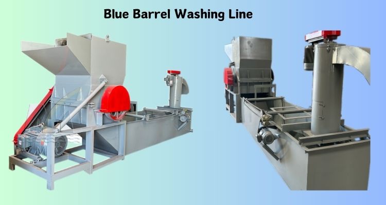 200l Drum Car Bumper Tray Recycling Machine With Pallet Crushing And ...