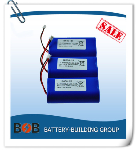 18650 2s1p Lithium Battery Pack, High Quality 18650 2s1p Lithium ...