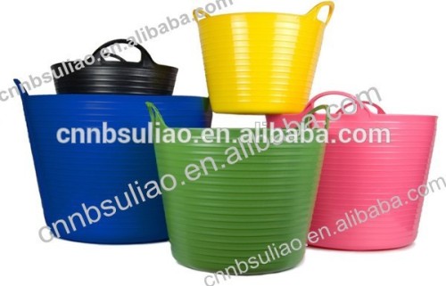 Custom Plastic Bucket,round Plastic Bucket,pe Plastic Bucket, High ...