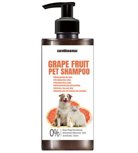 Anti-bacterial Anti-pruritus Anti-lice Flea Dog Pet Shampoo, High ...