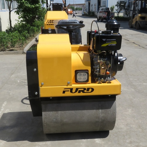 Ride On Mini Self-propelled Vibratory Roller (fyl-850), High Quality ...