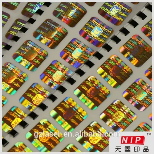 Hologram Custom Decals With Holographic Lettering, High Quality ...