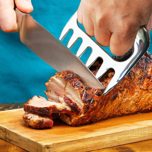 stainless steel meat holder 2pcs China Manufacturer