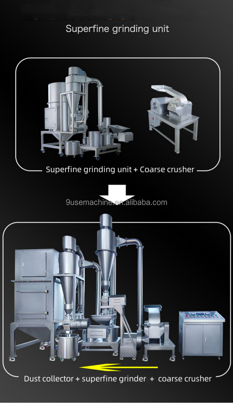 Herbs Superfine Flour Mill: Ginger Grains Powder Grinding Machine, High ...