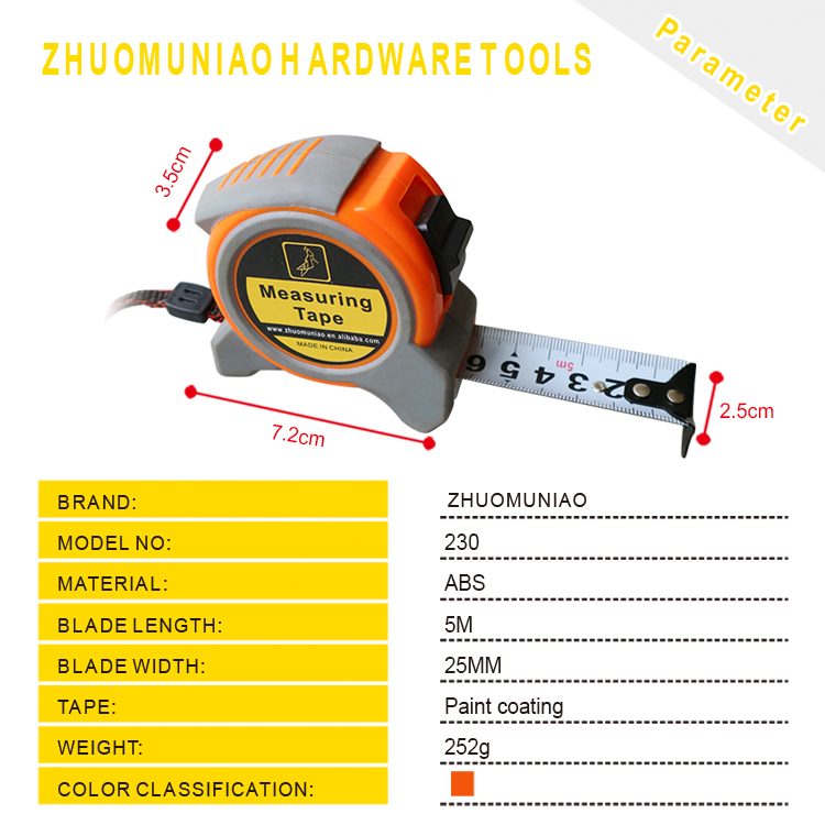 High Quality Abs Measuring Rubber Coating Measuring Tape, High Quality ...