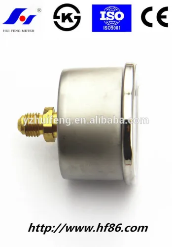 Refrigerant Pressure Gauge With Back Connection, High Quality ...