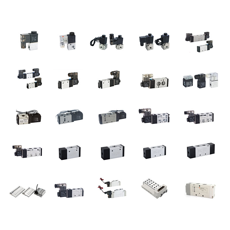 Iso 5599-1 Compliant Festo Pneumatic Solenoid Valve: Mfh-5/3g Series 5/ ...