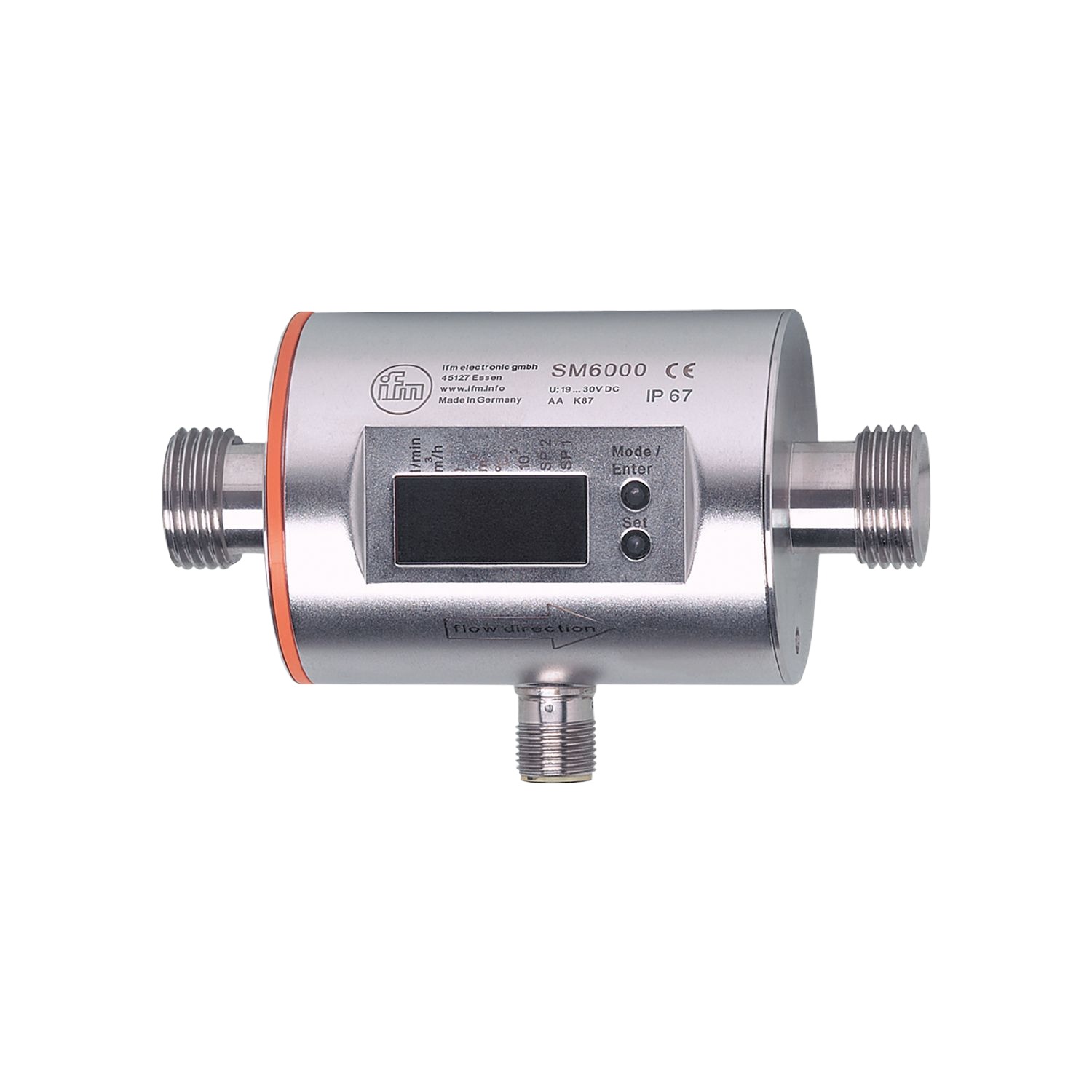 Ifm Vortex Flow Sensor With Display Sv5200, High Quality Ifm Vortex ...