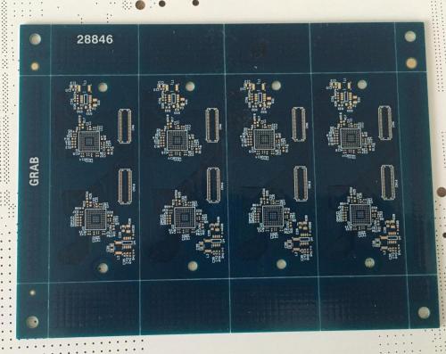 6 Layer Blue Solder Pcb, High Quality 6 Layer Blue Solder Pcb on ...