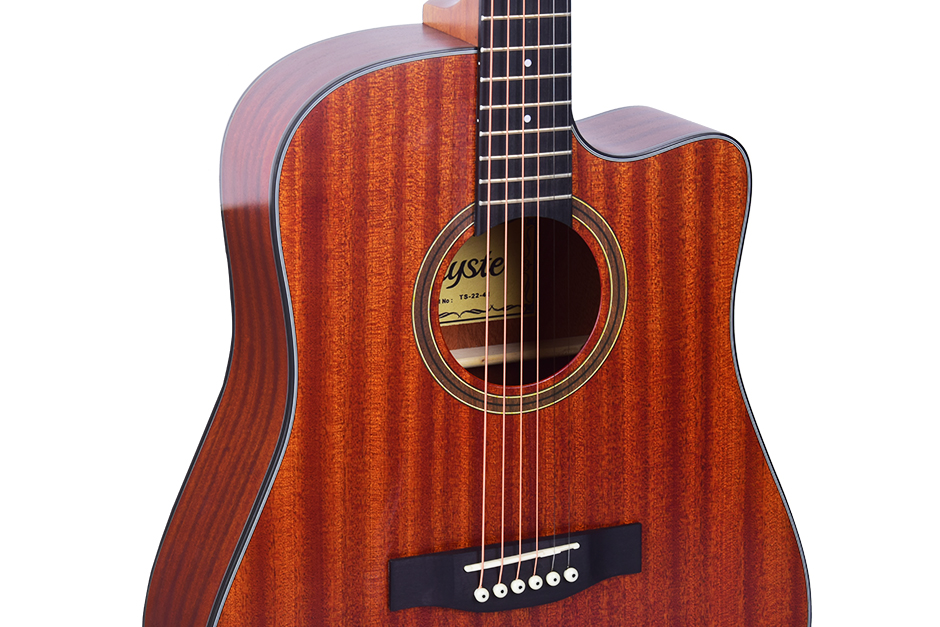 Mahogany 41 Inch Cutaway Acoustic Guitar, High Quality Mahogany 41 Inch ...