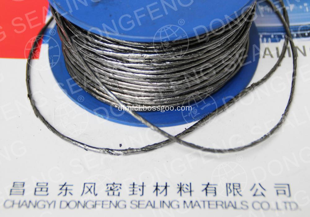 Expanded Pure Graphite Yarn With Wire Mesh, High Quality Expanded Pure ...