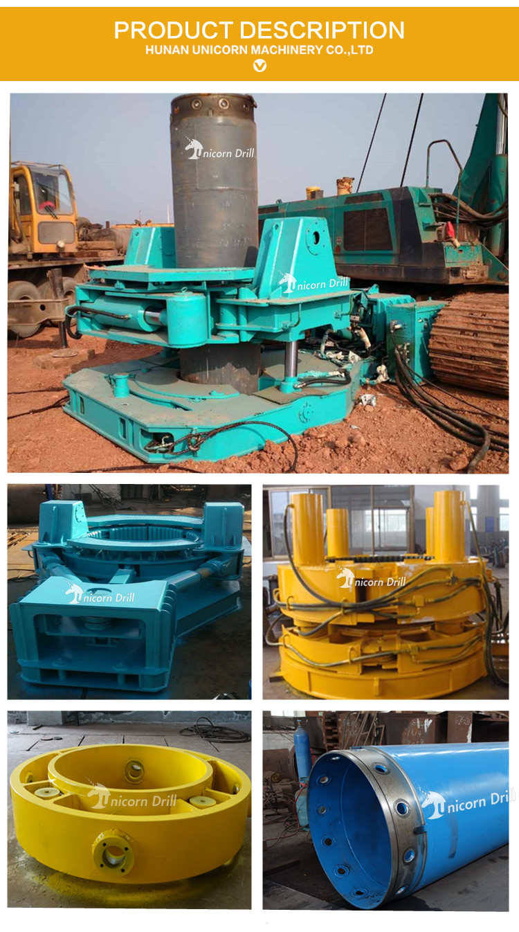 Casing Rotator For Piling Foundation: Equipment And Techniques, High ...