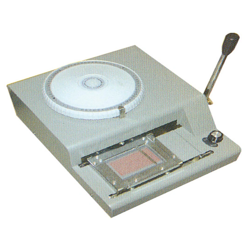 Manual PVC Card Embossing Machine China Manufacturers Suppliers Factory ...