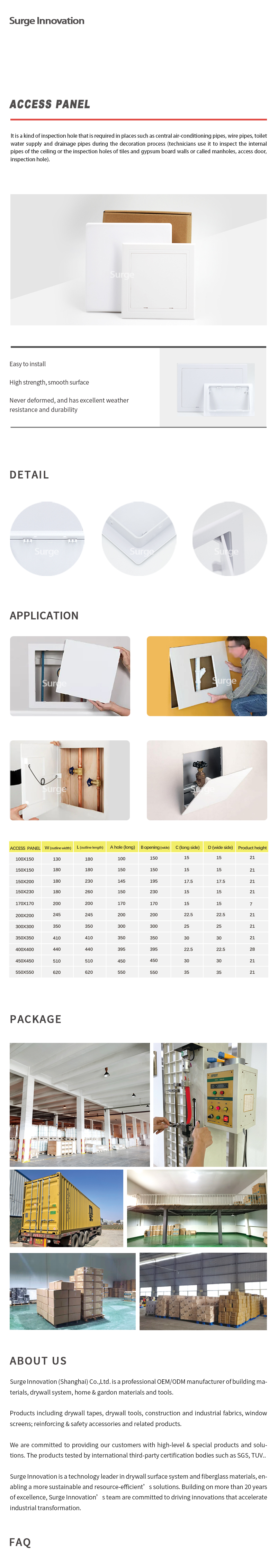 Hvac Air Duct Access Door Inspection Panels, High Quality Hvac Air Duct ...