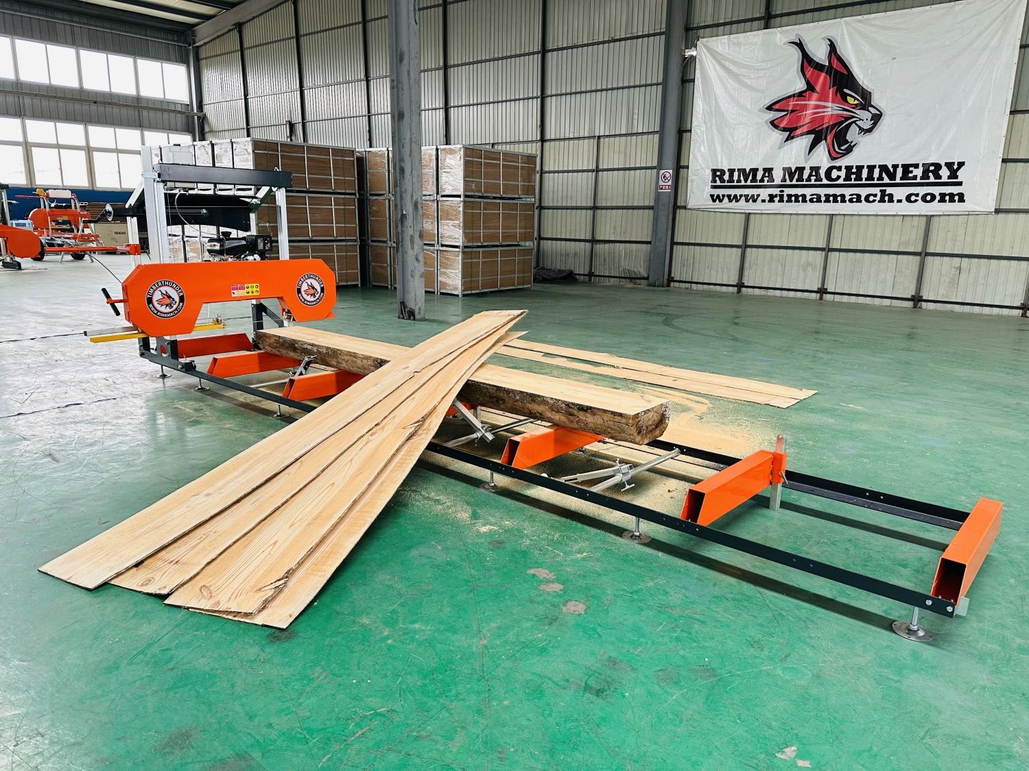 Portable Bandsaw Mill: Mobile Wood Band Sawmill, High Quality Portable ...