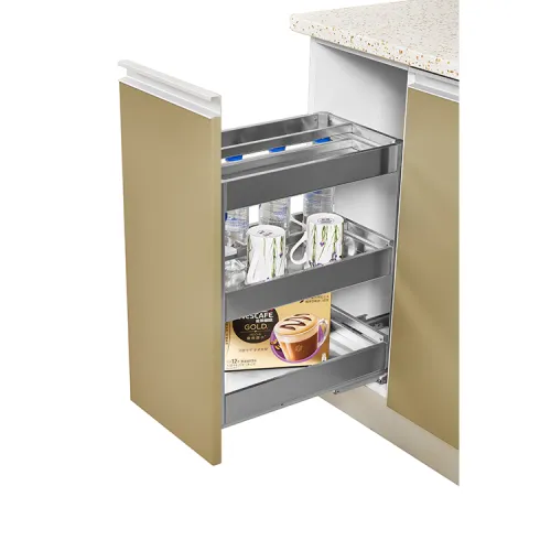 Stainless Steel Pull Out Drawer Storage Basket, High Quality Stainless ...