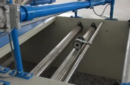 Textile Dyeing Finish Fabric Folding Winding Rolling Machine, High ...