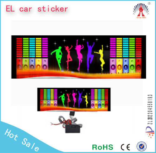 Flashing El Car Sticker/car/bus Body Sticker Design/el Car Sticker ...