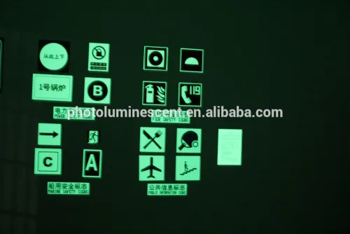 Phosphorescent Exit Signs/imo Symbols/glow In Dark Signs, High Quality ...