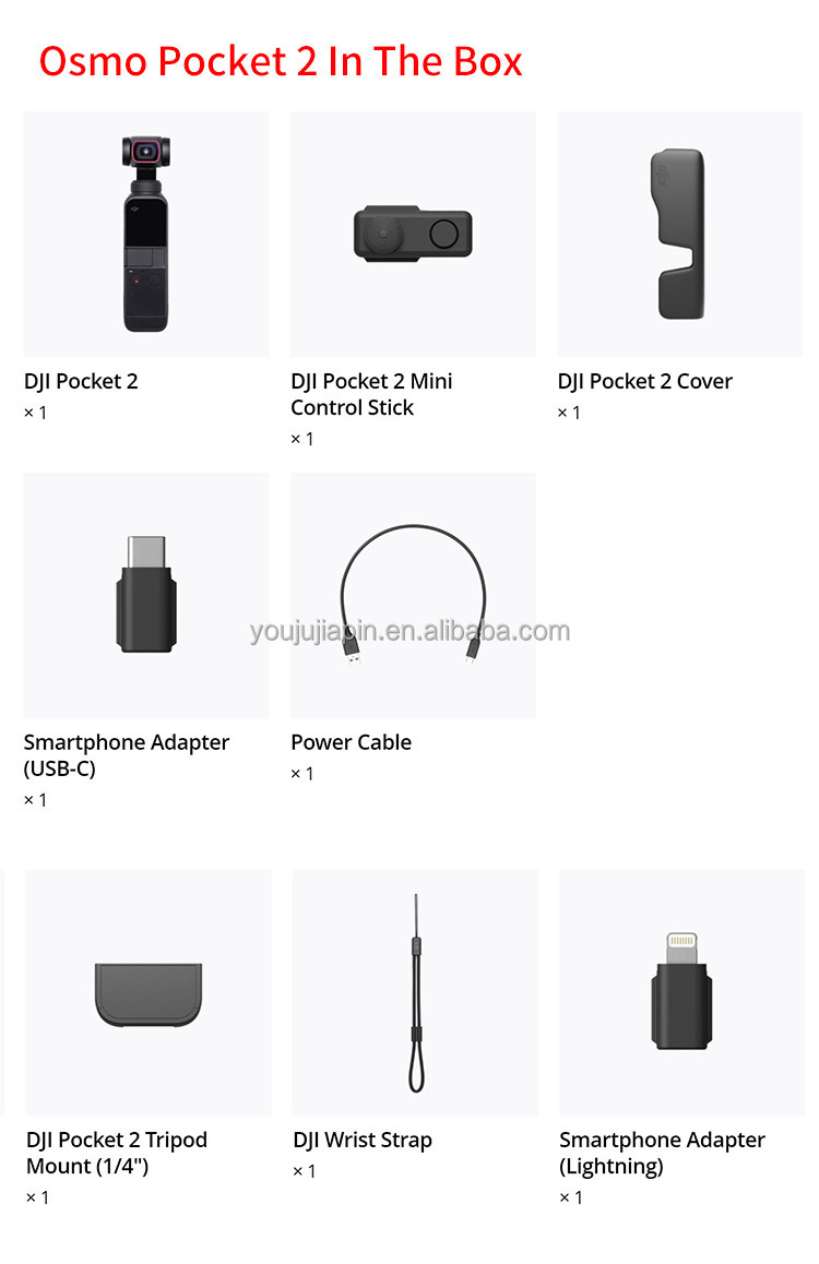 Dji Osmo Pocket 2: The Smallest 3-axis Handheld Gimbal Camera For ...