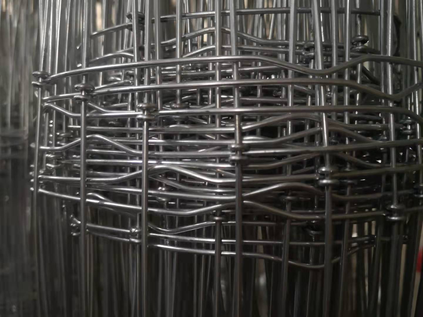 Galvanized Horse Fencing Mesh / Knotted Wire Mesh, High Quality ...