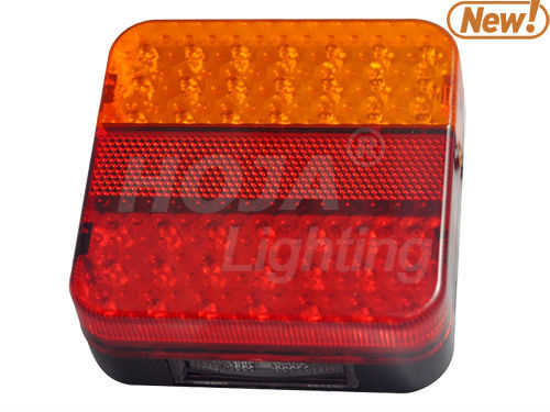 Square Led Trailer Light Stop Tail Turn Led Lights, High Quality Square ...