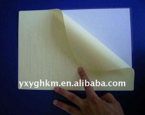 A4 Size Adhesive Sticky Back Laminating Sheets, High Quality A4 Size ...
