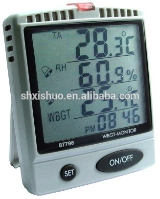 Wbgt Monitor, Heat Index Monitor, Heat Stroke Prevention Meter Az87796, High Quality Wbgt ...
