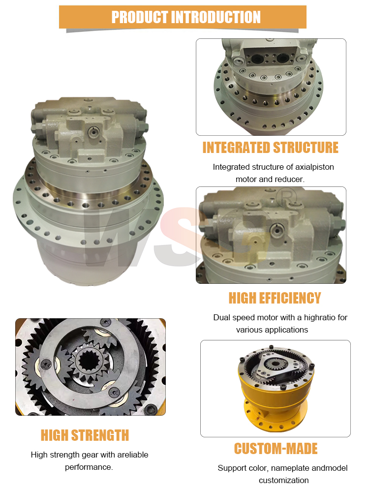 Voe14508165 Travel Motor Ec460blc Track Motor Assy Final Drive For ...