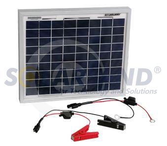 10w 12v Multi - Crystalline Portable Solar Panel Chargers For Fishing ...