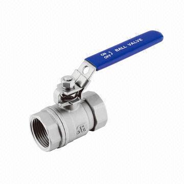 Stainless Steel 2-pc Ball Valve, Reduced Port, 1000psi, High Quality ...