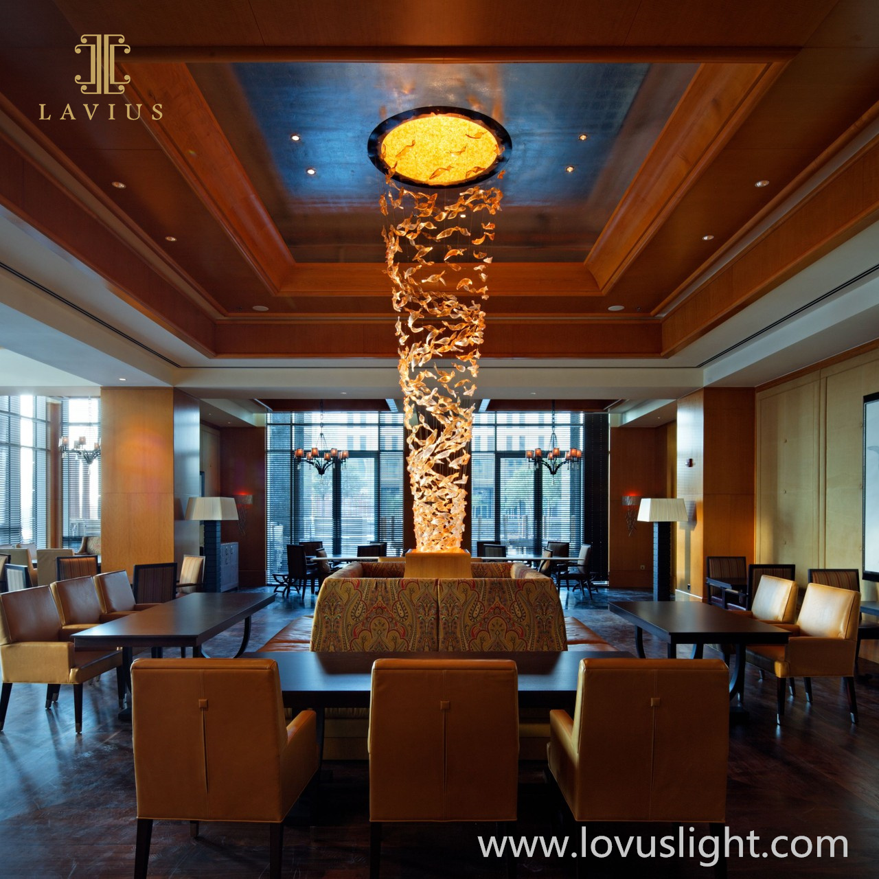 Large-scale Custom Chandelier For Banquet Halls And Conference Rooms ...