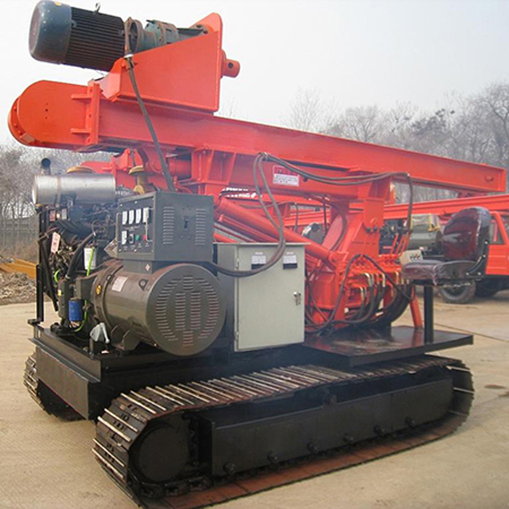 Mini Crawler Vibratory Pile Driving Equipment, High Quality Mini ...