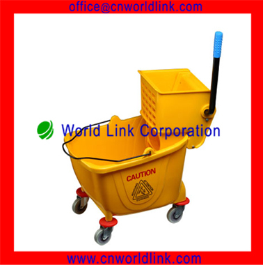Mini Single Bucket Mop Wringer Cart, High Quality Mini Single Bucket ...