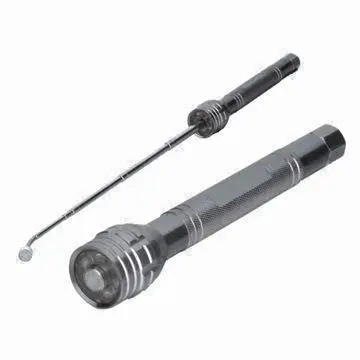 6-led Telescopic Magnetic Pick-up Flashlight, High Quality 6-led ...